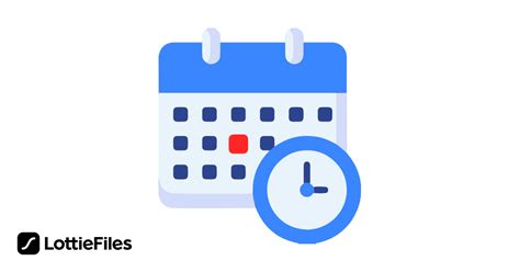 Free Schedule Animation By Rohan Hajeri Lottiefiles