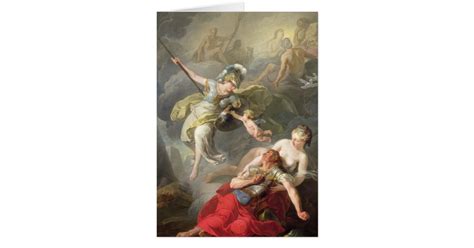 Battle Between Minerva And Mars 1771 Zazzle