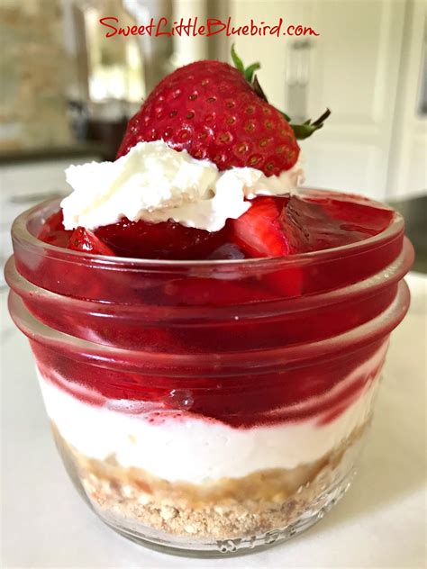 Old Fashioned Strawberry Pretzel Salad Sweet Little Bluebird