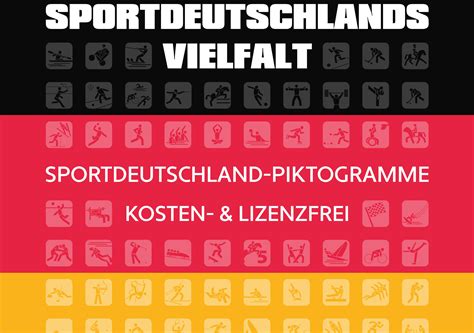 Dosb Erweitert Angebot Der Sportdeutschland Piktogramme