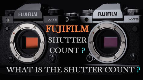 How To Learn The Shutter Count Fujifilm Shutter Count