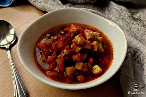 Пряный суп с чечевицей тыквой и острыми гренками рецепт пошагово фото отзывы