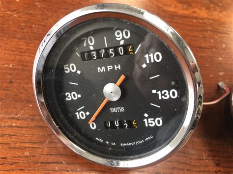 Original Smiths Speedometer 150mph Bsa A65 Triumph Oif Models Ssm