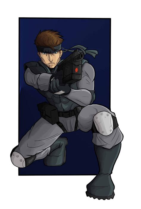 Solid Snake By Rasmussen On DeviantArt