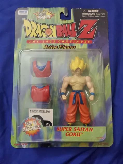 Irwin Toys Dragonball Dragon Ball Z Super Saiyan Goku Figure Dbz Series