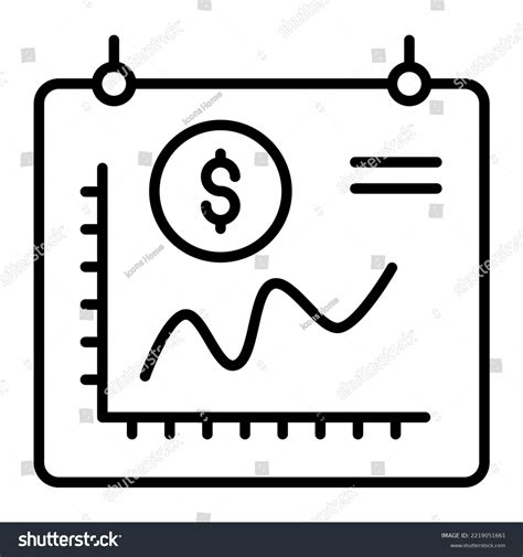 Finance Productivity Graph Statistic Dashboard Stock Stock Vector