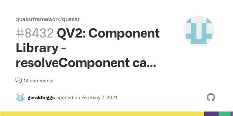 Qv2 Component Library Resolvecomponent Can Only Be Used In Render Or Setup · Issue 8432