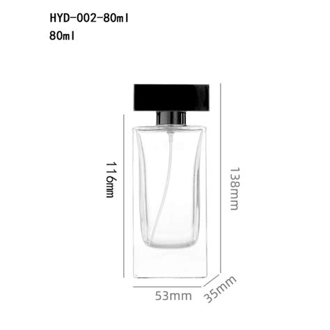 High Quality Glass Perfume Bottle Hy 002 80ml Keynovo