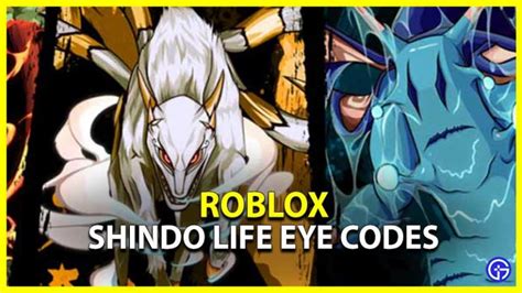 Best Shindo Life Eye Id Codes Gamer Tweak