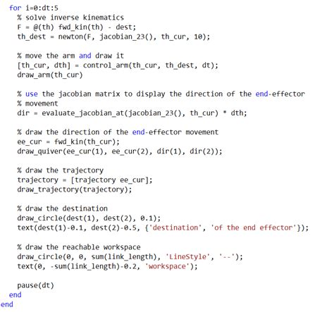 Implement Forward Kinematics On A 3 Joint 2d Robotic Arm Rmatlab