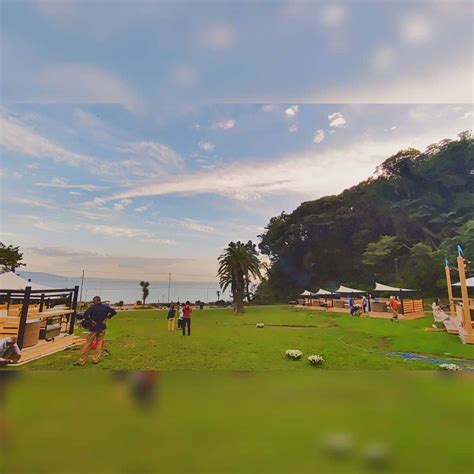 松浦麻里奈さんのインスタグラム写真 松浦麻里奈Instagram 神奈川観音崎公園たたら浜園地に 9 19土手ぶらでBBQができる