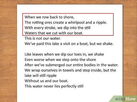 How To Write Quick Poems 15 Steps With Pictures WikiHow