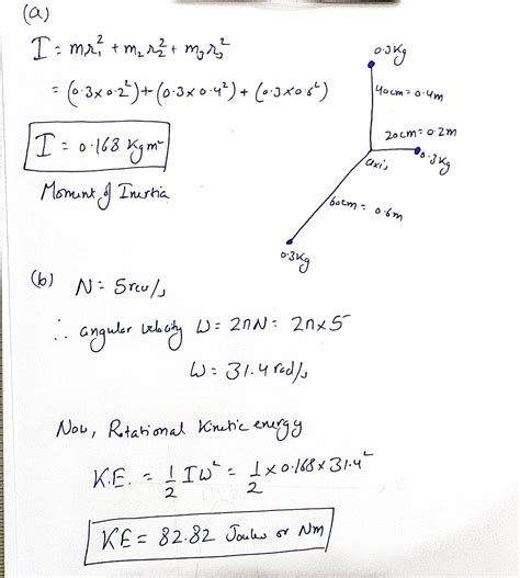 Solved A System Of Point Particles Is Shown In The Following Figure Course Hero