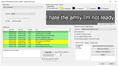 Ocr Via Tesseract Not Working · Issue 2571 · Subtitleeditsubtitleedit · Github
