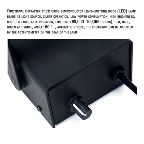 Christmas Led Mini Strobe Light Flash Party Stage Vicedeal