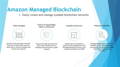 Technical Considerations For Blockchain Networks With Aws Ppt