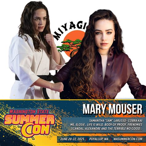 Mary Mouser Washington State Summer Con