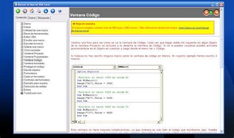 Manual De Macros Excel Descargar