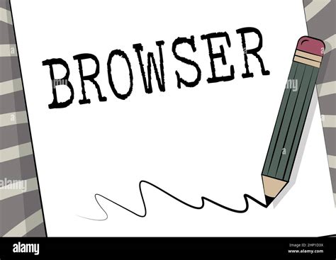 Hand Writing Sign Browser Business Overview Computer Program Graphical