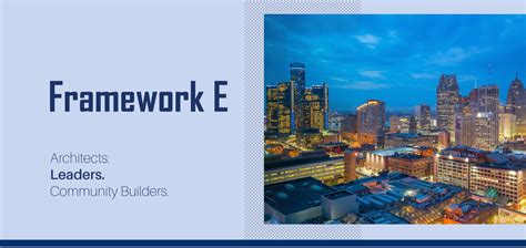 Framework E Architects Leaders Community Builders Detroit Based Architects