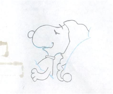 Peanuts Snoopy Original Production Animation Cel Drawing Etsy