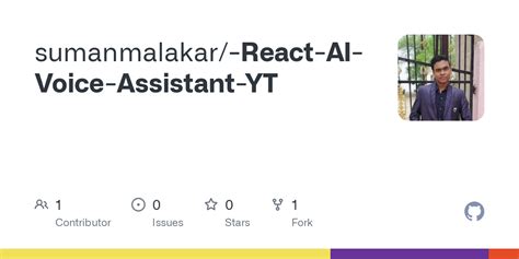 Github Sumanmalakar React Ai Voice Assistant Yt