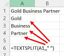 IBM Planning Analytics Tips Tricks Excel TEXTSPLIT