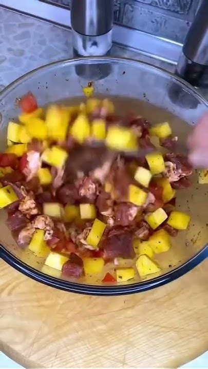 Жаркое в съедобном горшочке из теста рецепт Youtube