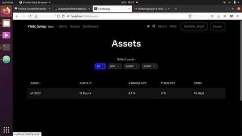 yield swap protocol ethglobal