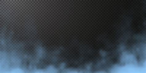 벡터 격리 된 연기 Png 투명한 검은색 배경의 파란색 연기 텍스처 증기 연기 안개 구름의 특수 효과 가루로 빻은에 대한 스톡 벡터 아트 및 기타 이미지 Istock