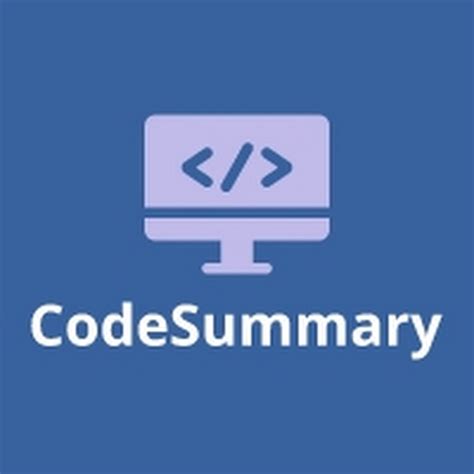 Code Summary Youtube