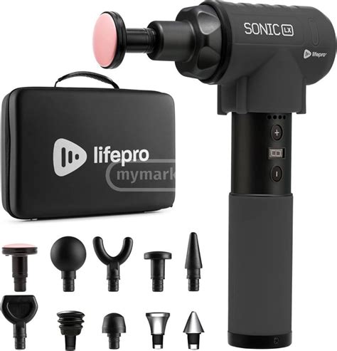 Lifepro Sonic Lx Massage Gun მულტი მასაჟორი იარაღი მეორადი და ახალი ნივთების ყიდვა გაყიდვის