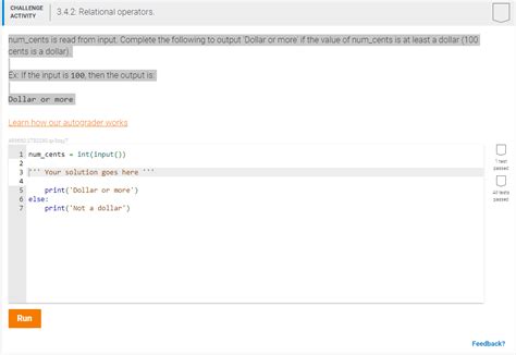 Solved Numcents Is Read From Input Complete The Following