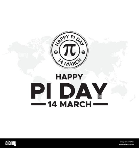 Happy Pi Day Design Happy Pi Day Vector Design Template International Pi Day Poster Design