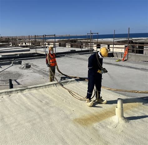 Polyurethane Foam And Polyurethane Coating For Roofing System Target Sw