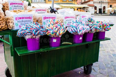 Decorative Objects and Various Gift Sold in Warsaw, Poland Editorial ...