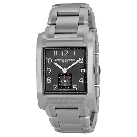 Baume And Mercier Automatic Black Dial Mens Watch 10048 Watches For