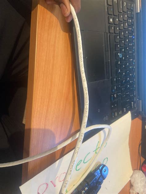 Why This Ethernet Cord Has A “wire Separator” In It Rpcmasterrace