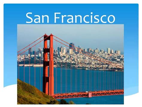 Ppt San Francisco Powerpoint Presentation Free Download Id5738342