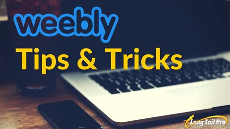 Weebly Tips And Tricks Youtube
