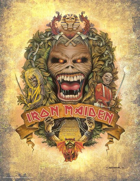 Iron Maiden Eddie Poster