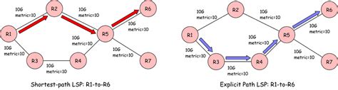 mpls based spf and te solutions ldp rsvp te and segment routing sr