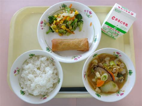 11月6日の給食 砺波市役所