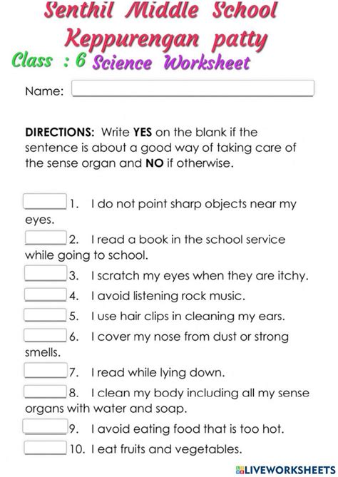 Free Middle School Science Worksheet Download Free Middle School