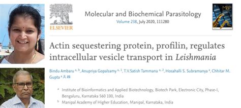 Elsevier Ibab Ibabbengaluru Leishmania Institute Of Bioinformatics And Applied