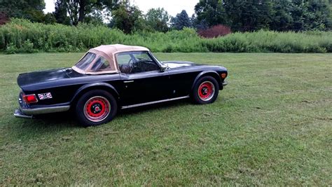 1971 Triumph Tr6 British Racing Green Excellent Driving Cosmetically Restored For Sale