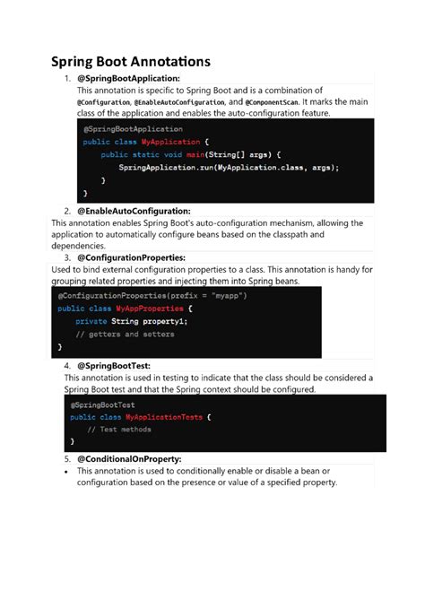 Unit 5 Web Tech Spring Boot Annotations Spring Boot Actuator
