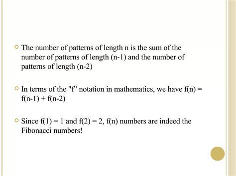 Game Theory And Fibonacci Series Ppt