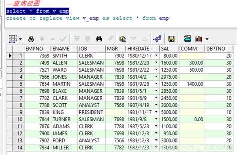 【oracle基础】视图，索引，plsql基本语法oracle视图的基本语法 Csdn博客