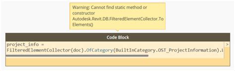 Dynamo Codeblock Element Types Categories Etc Developers Dynamo